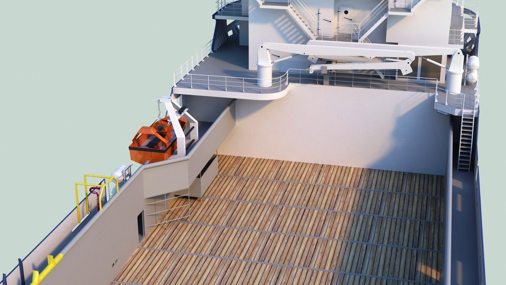 3D Rem Fortress Platform Supply Model - TurboSquid 1371222