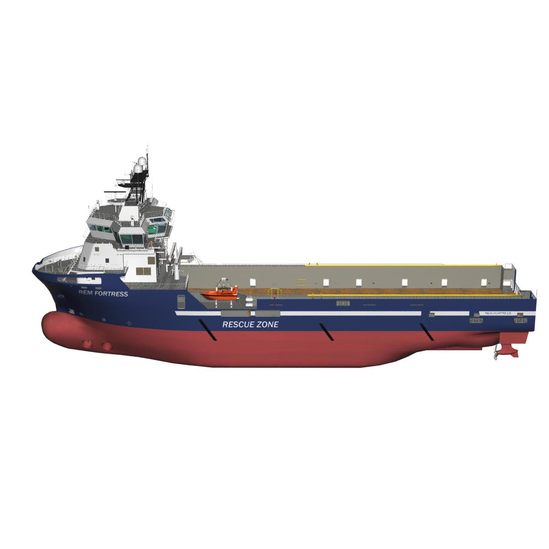 3D rem fortress platform supply model - TurboSquid 1371222