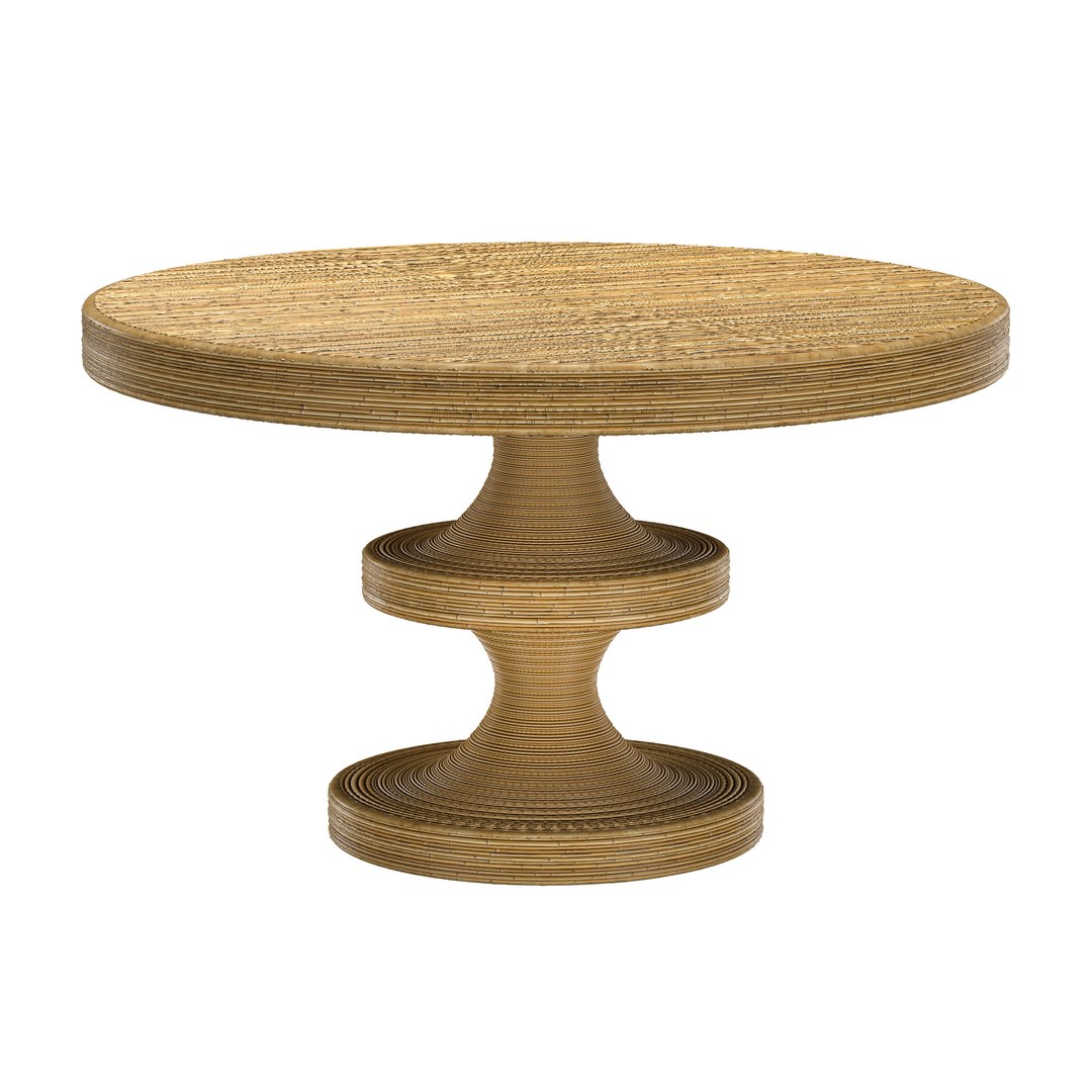 3D RATTAN BISHOP TABLE Model - TurboSquid 1999218