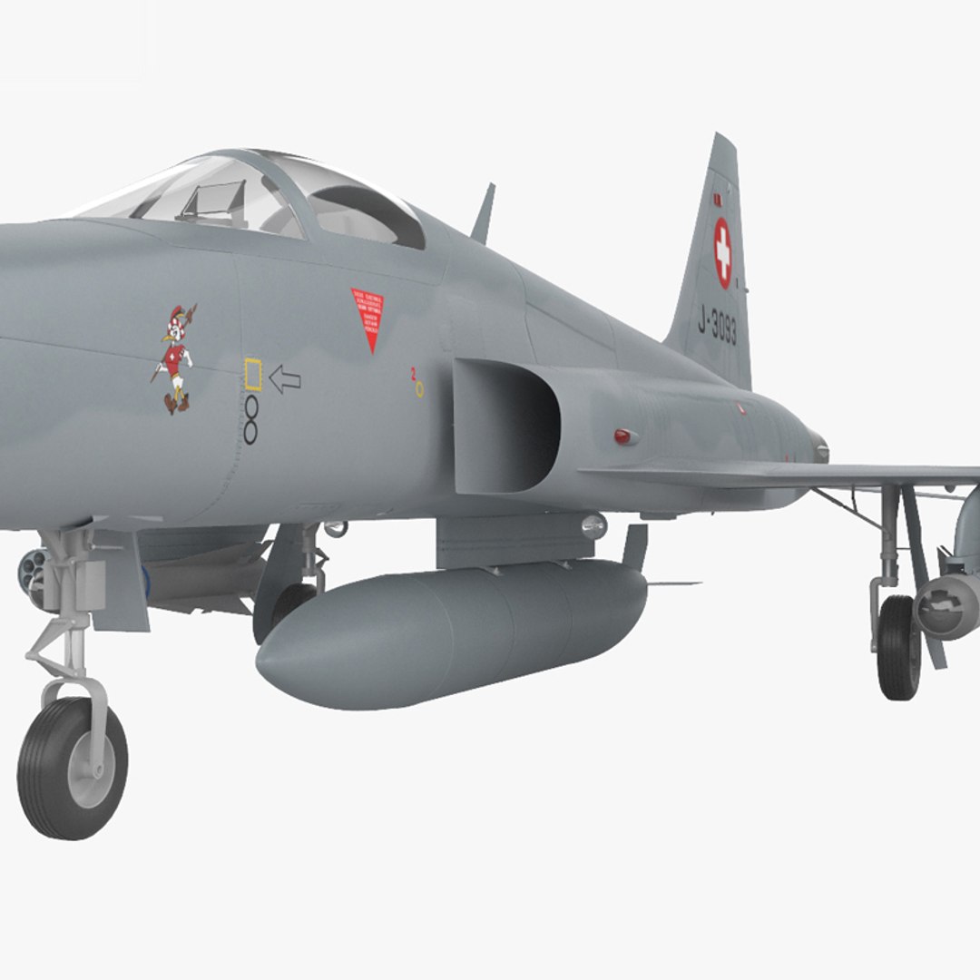 3D model northrop f-5 f - TurboSquid 1594639