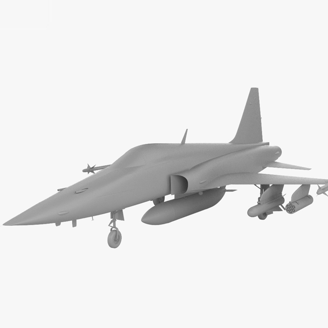 3D model northrop f-5 f - TurboSquid 1594639