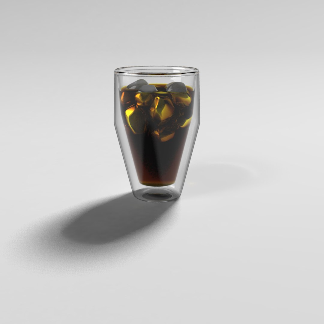 Soda Glass Double Walls Fbx