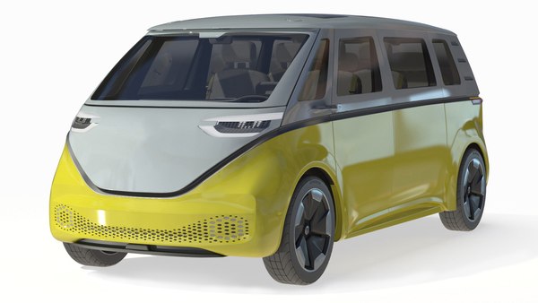 modelo 3d Minivan eléctrica - TurboSquid 2284559