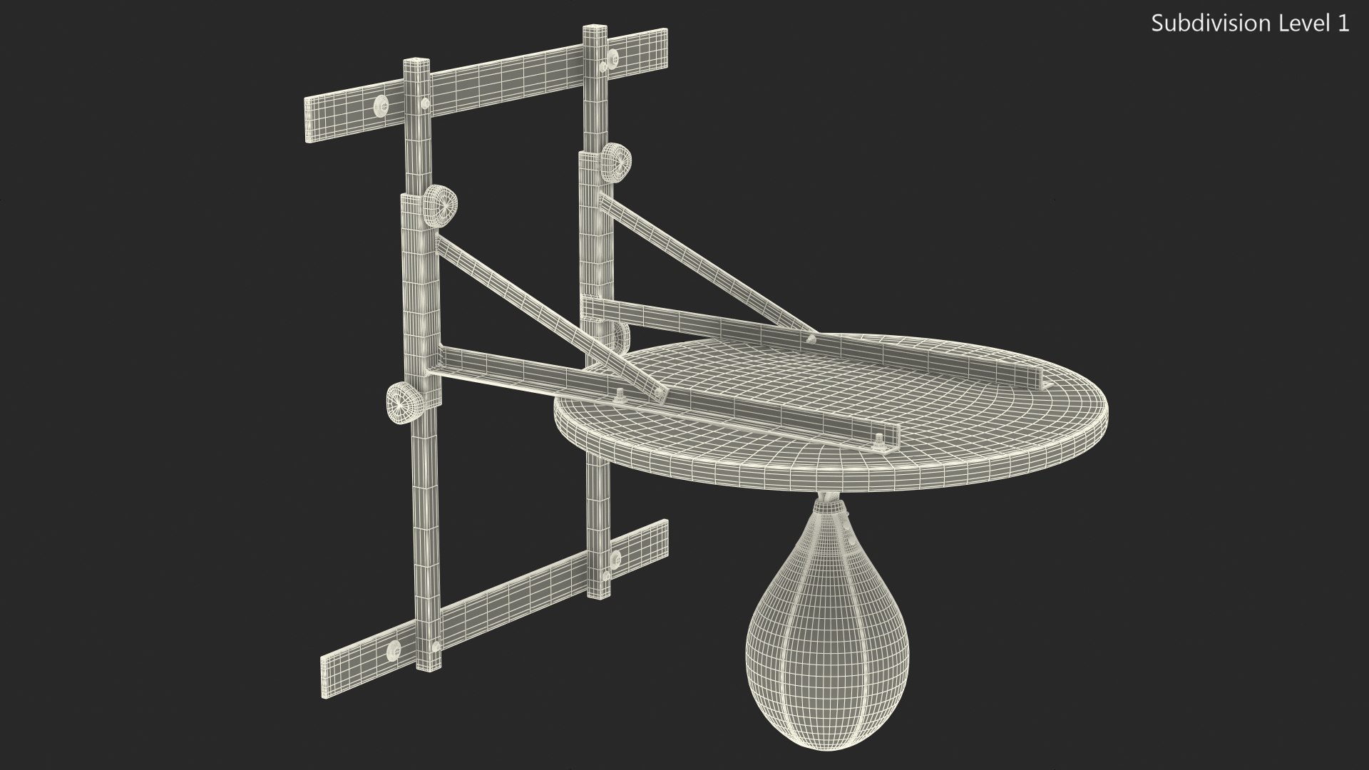 Leather Speed Ball with Platform Rigged 3D - TurboSquid 1821791