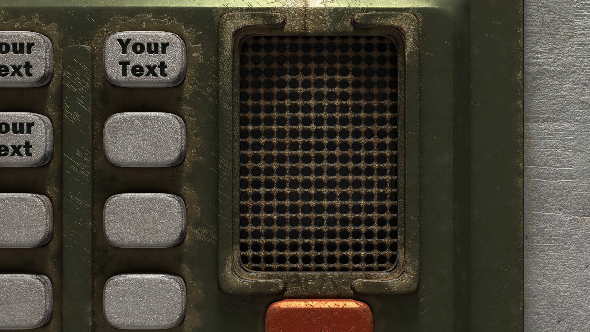 3d Model Of Control Panel Switch