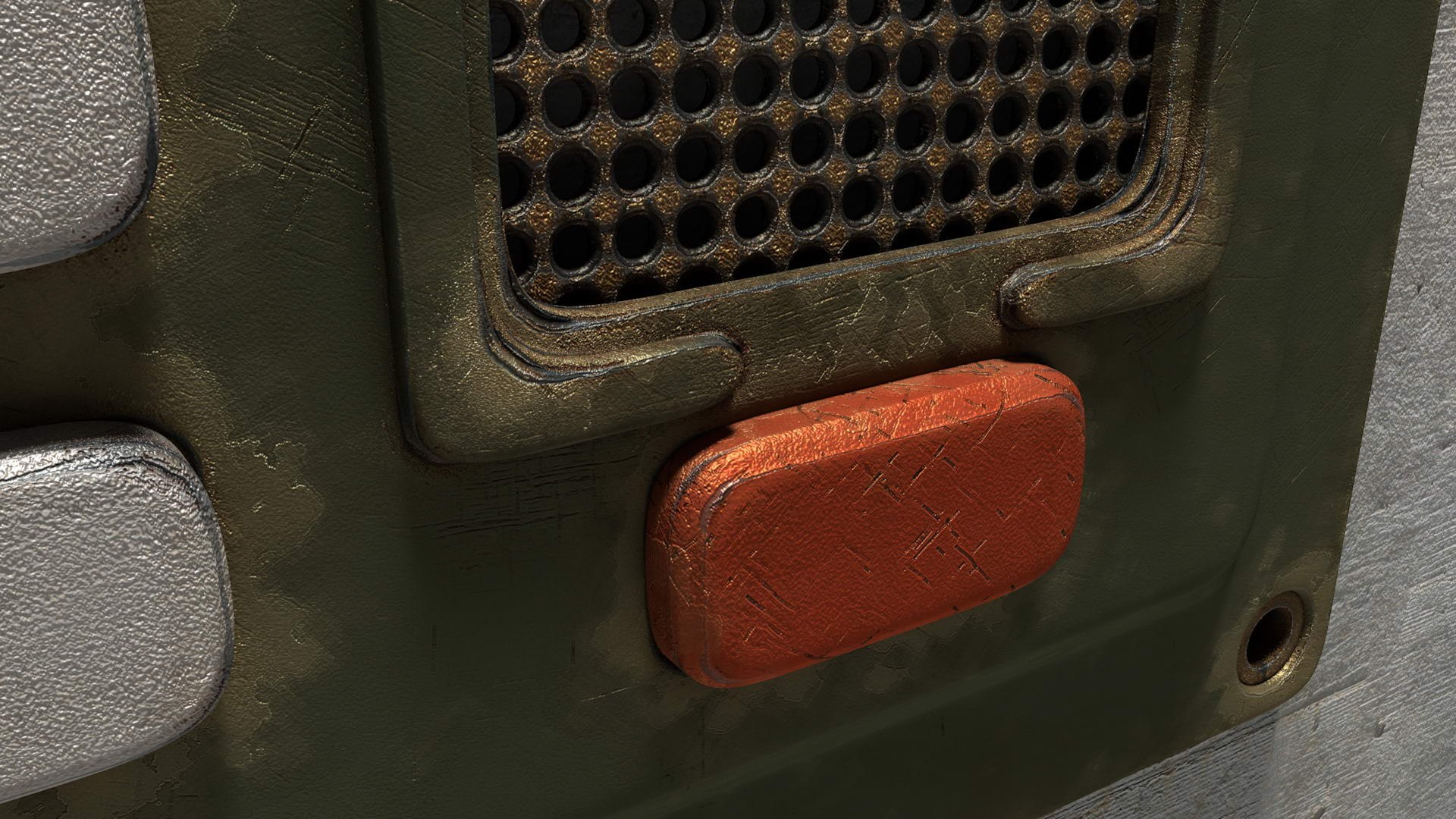 3d Model Of Control Panel Switch