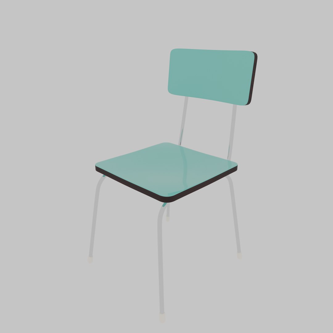 3D Retro Post-soviet Chair - TurboSquid 2306939