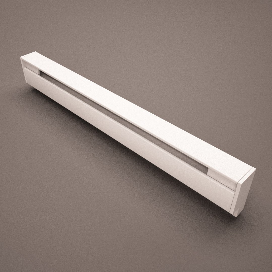 Electric Baseboard Heater 3d C4d