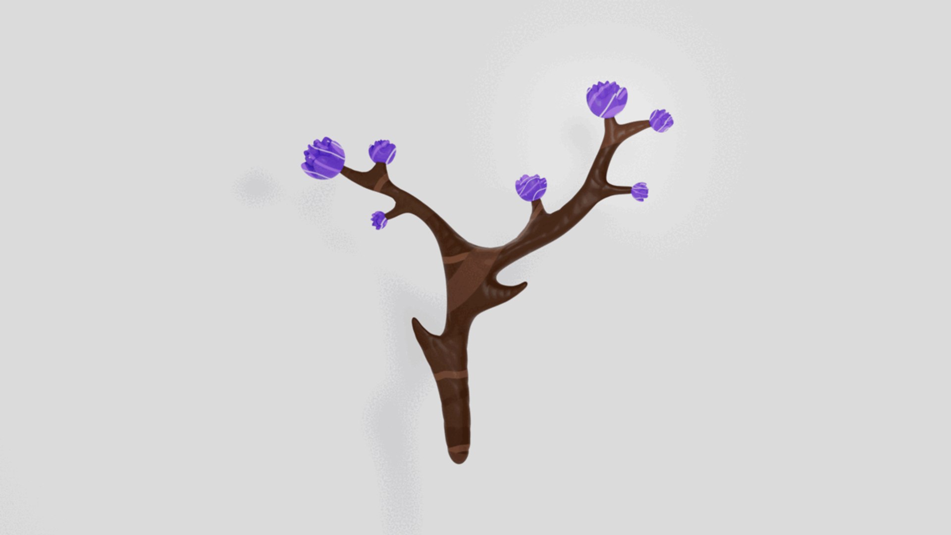 3D Moon Flower Model - TurboSquid 1959105