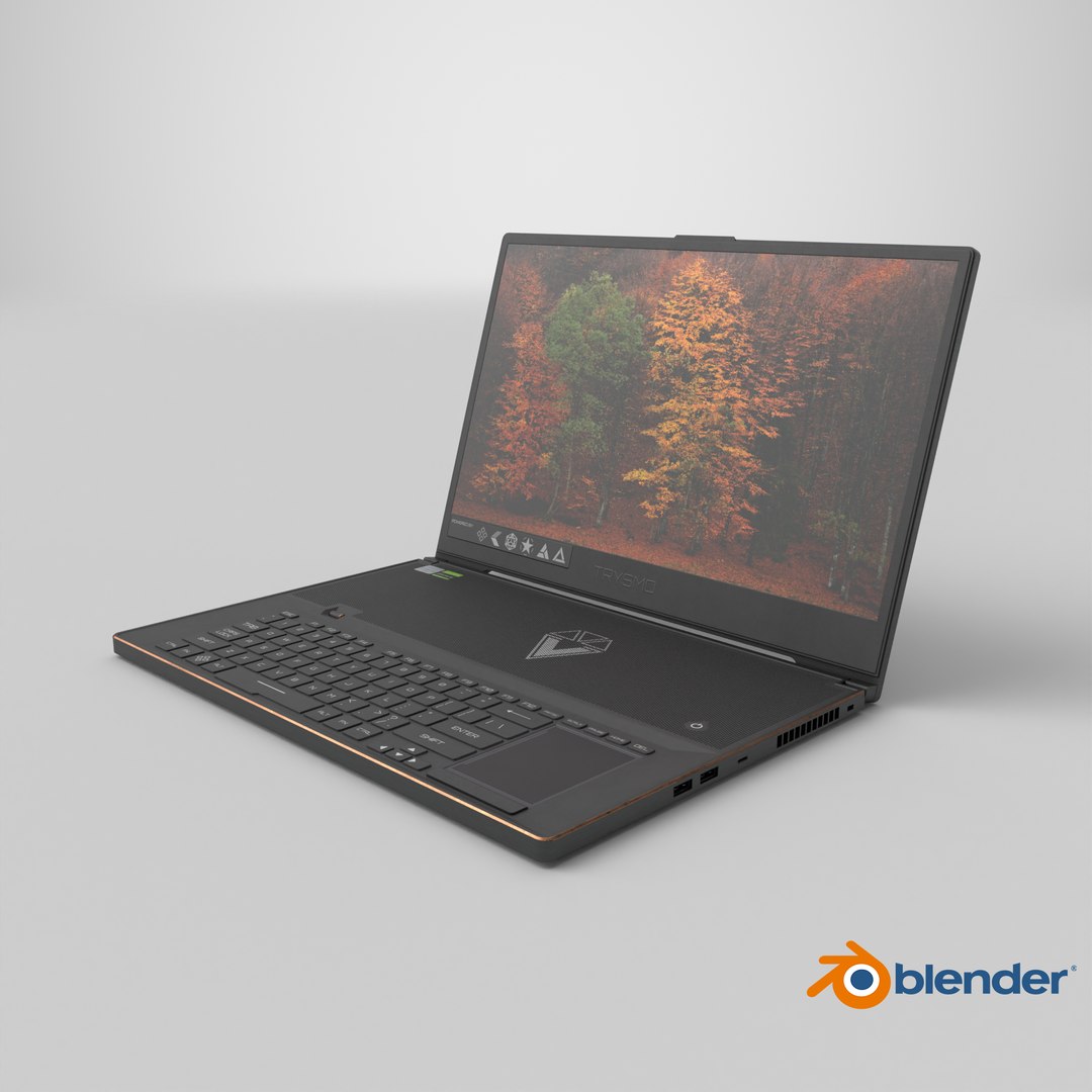 3D Gaming Laptop model - TurboSquid 2140214
