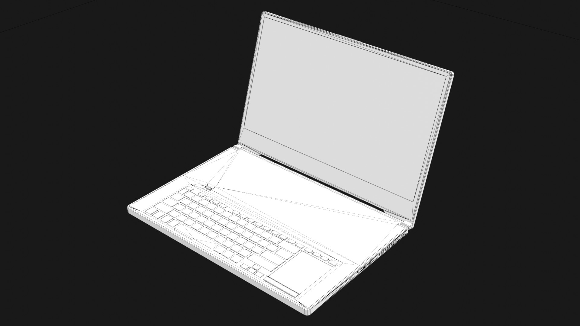 3D Gaming Laptop model - TurboSquid 2140214