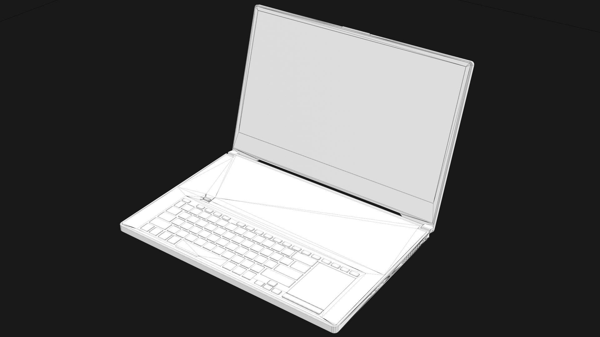 3D Gaming Laptop model - TurboSquid 2140214