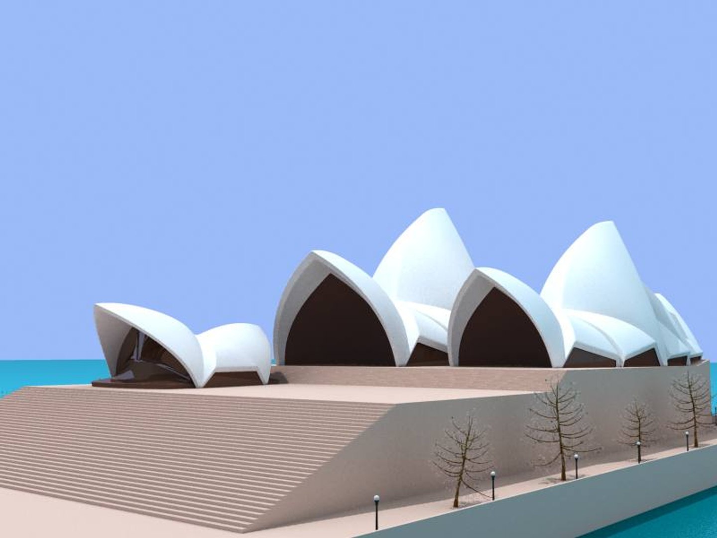 sydney opera buildings 3ds