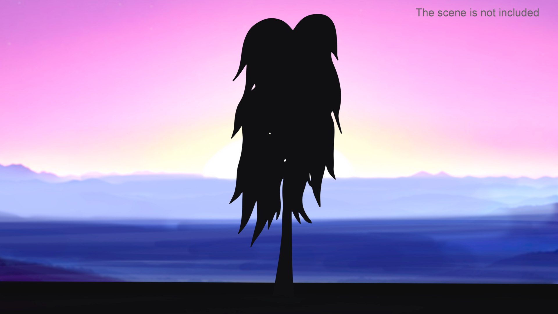 3D Model Birch Tree Silhouette - TurboSquid 2225837