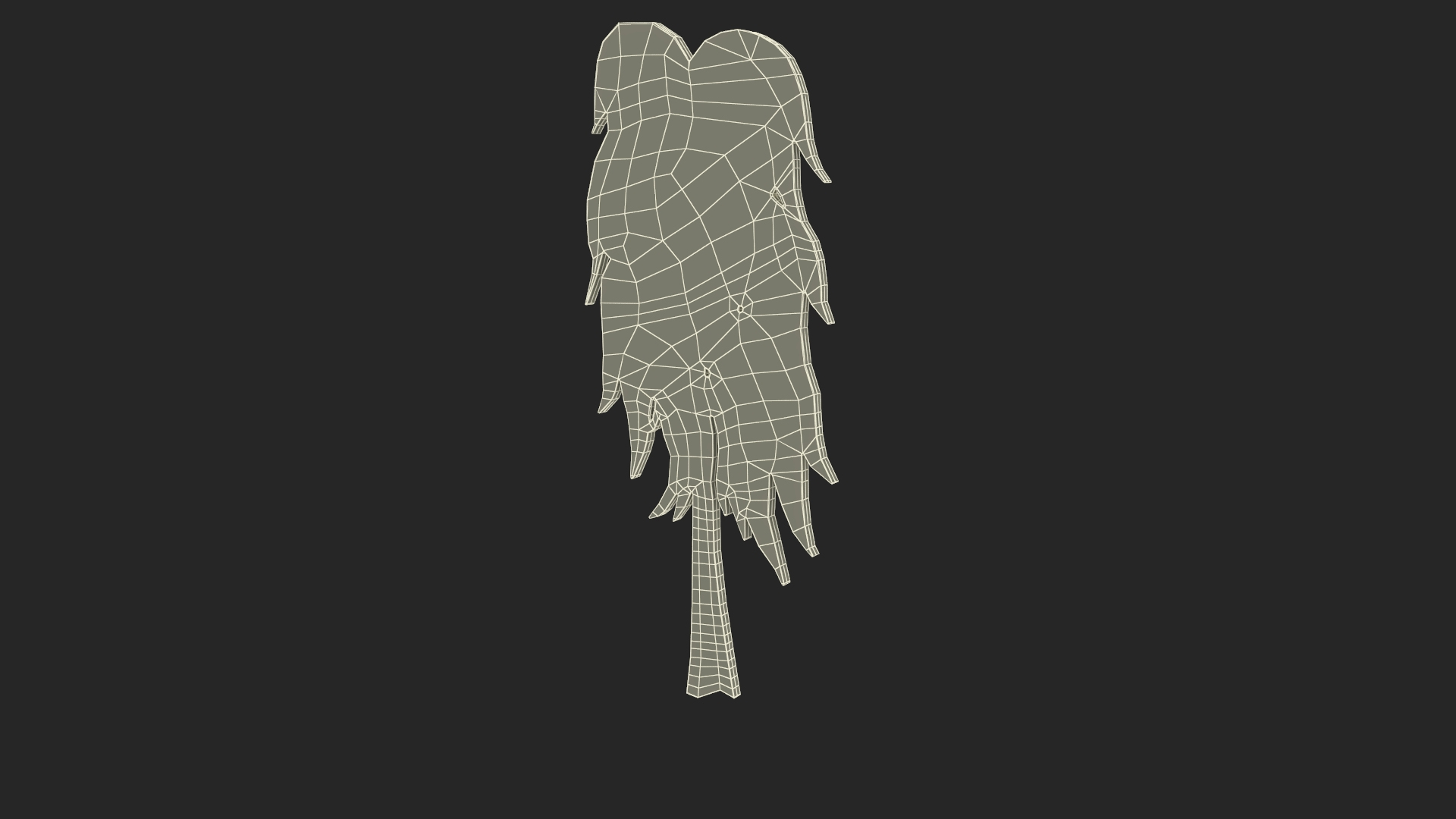 3D Model Birch Tree Silhouette - TurboSquid 2225837