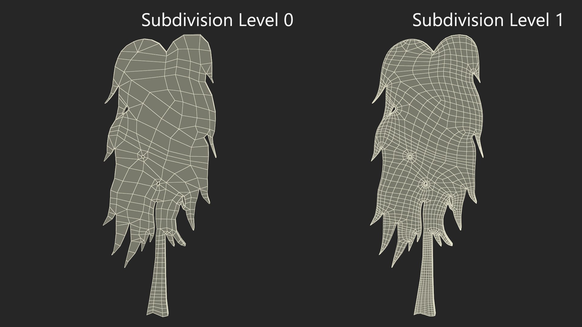 3D Model Birch Tree Silhouette - TurboSquid 2225837