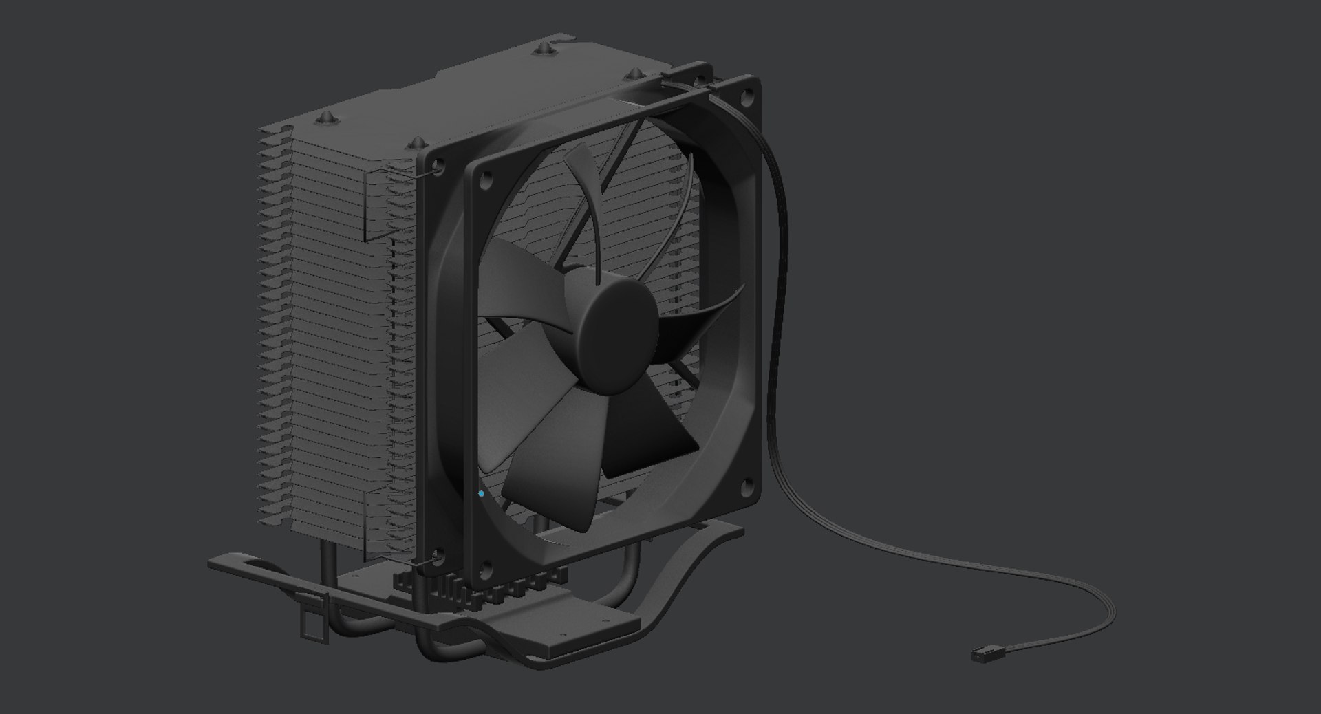 3D Cpu Cooler Deepcool Model - TurboSquid 1294366