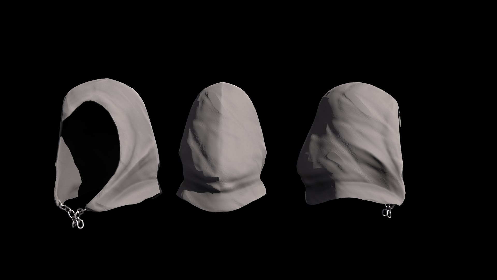 Assassin Hood 3D Model - TurboSquid 2388090