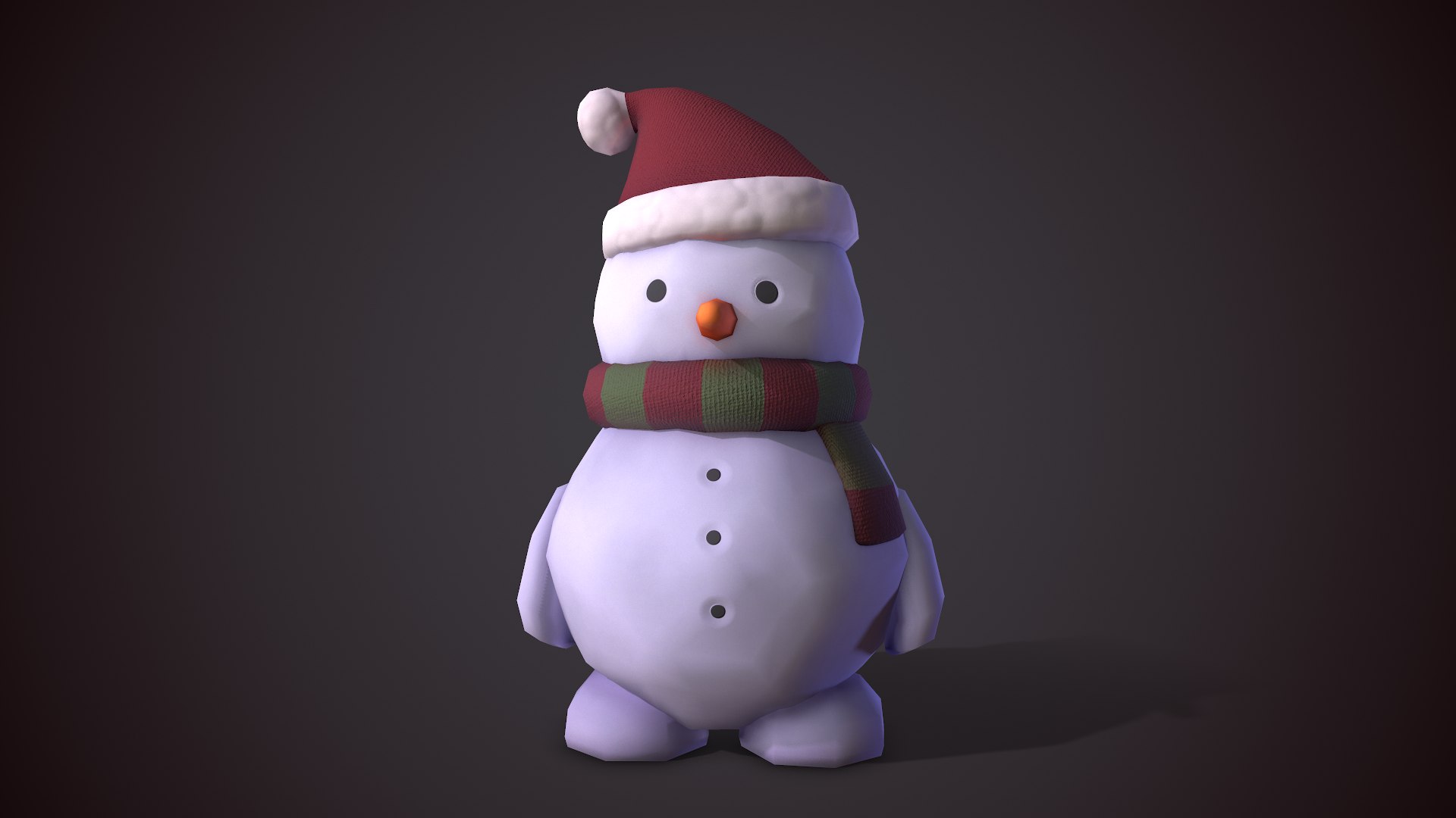 Snowman Snow 3D - TurboSquid 1651571