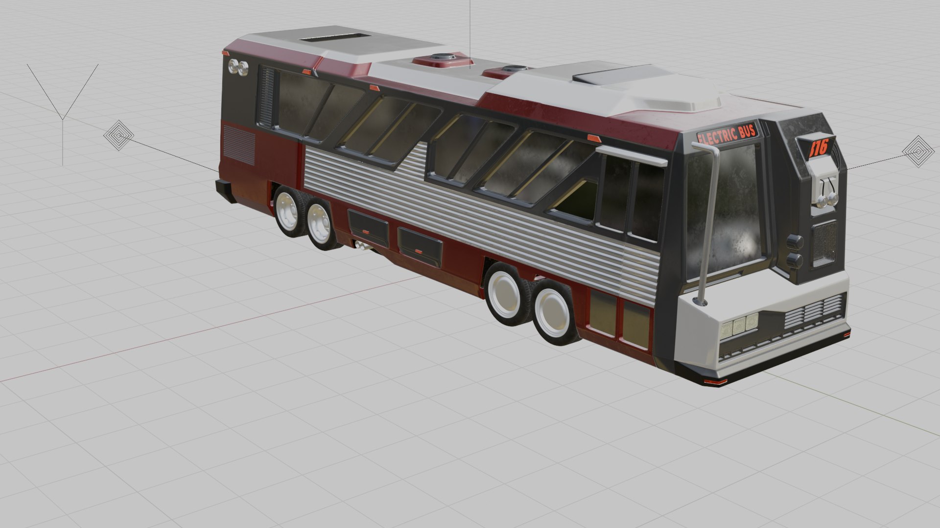 Sci-fi Bus 3D - TurboSquid 2366873