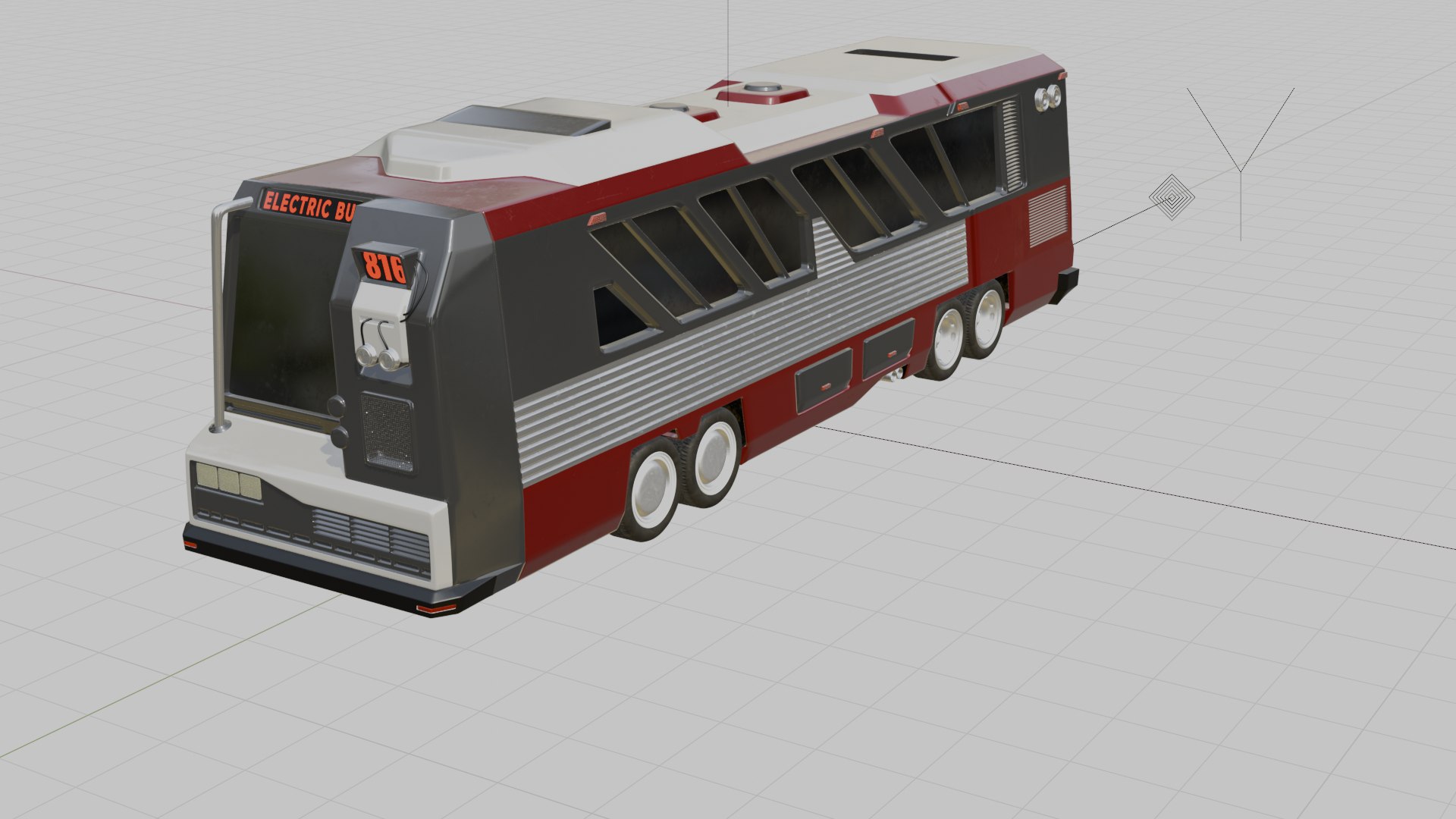 Sci-fi Bus 3D - TurboSquid 2366873