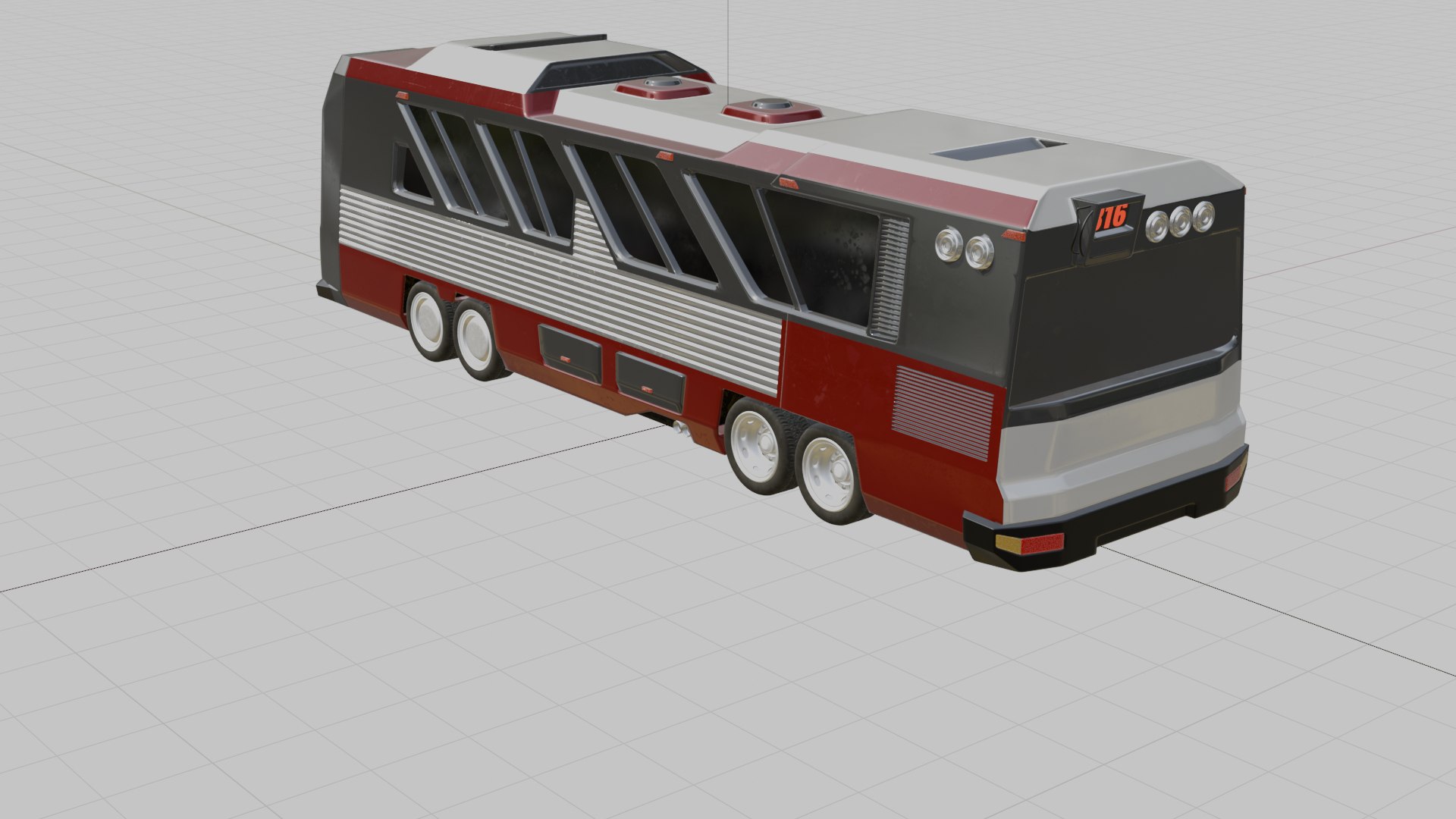 Sci-fi Bus 3D - TurboSquid 2366873