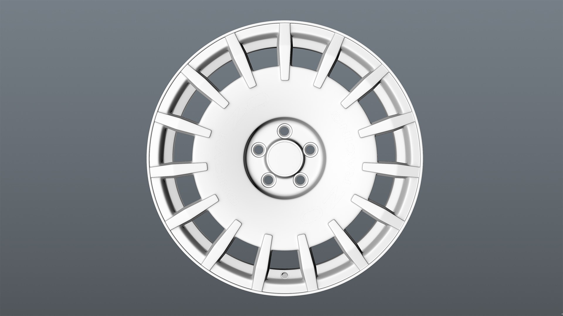 3D OZ Rally Racing Car Rim - TurboSquid 2507970