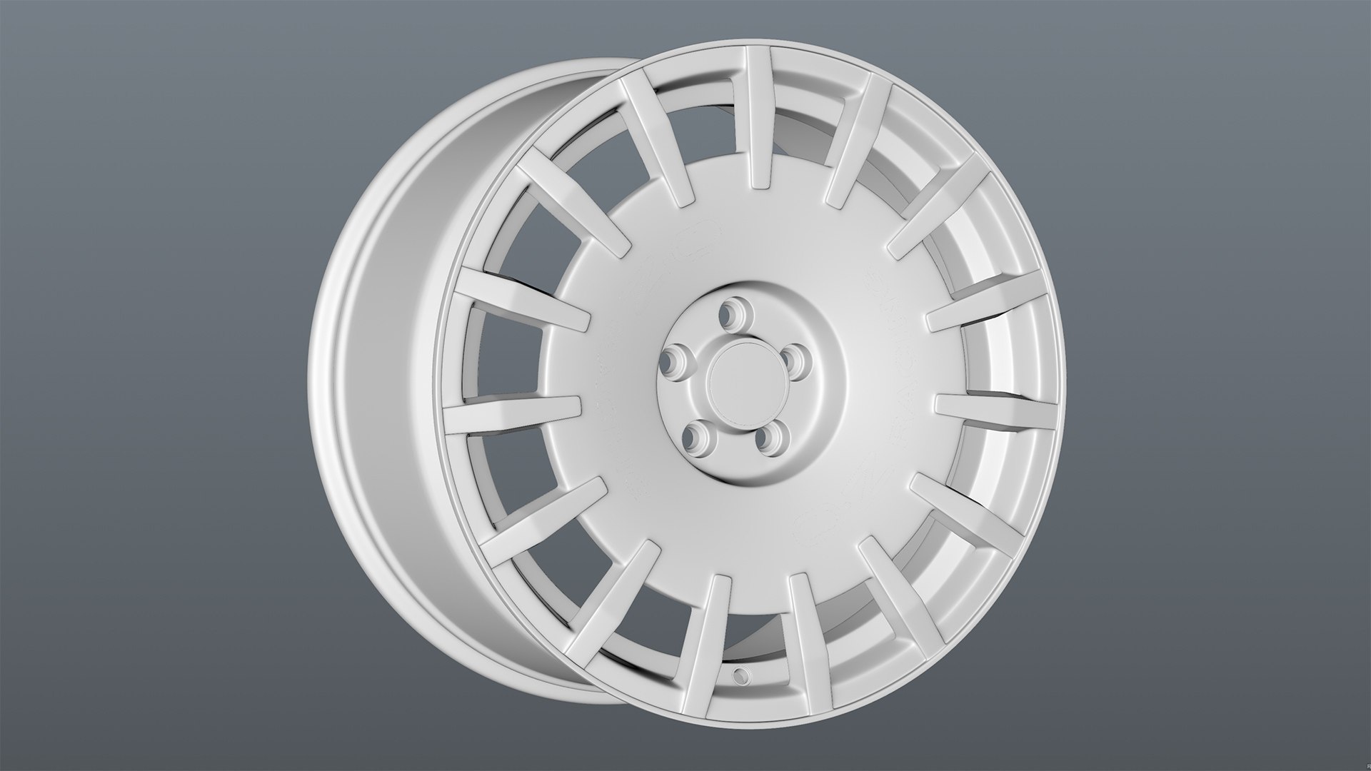 3D OZ Rally Racing Car Rim - TurboSquid 2507970