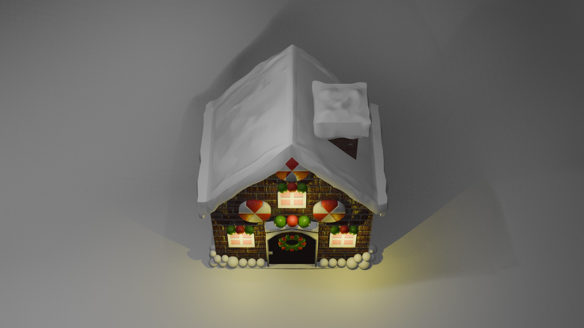 3D Christmas House - TurboSquid 2317220
