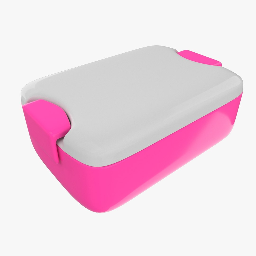3d Model Lunch Box