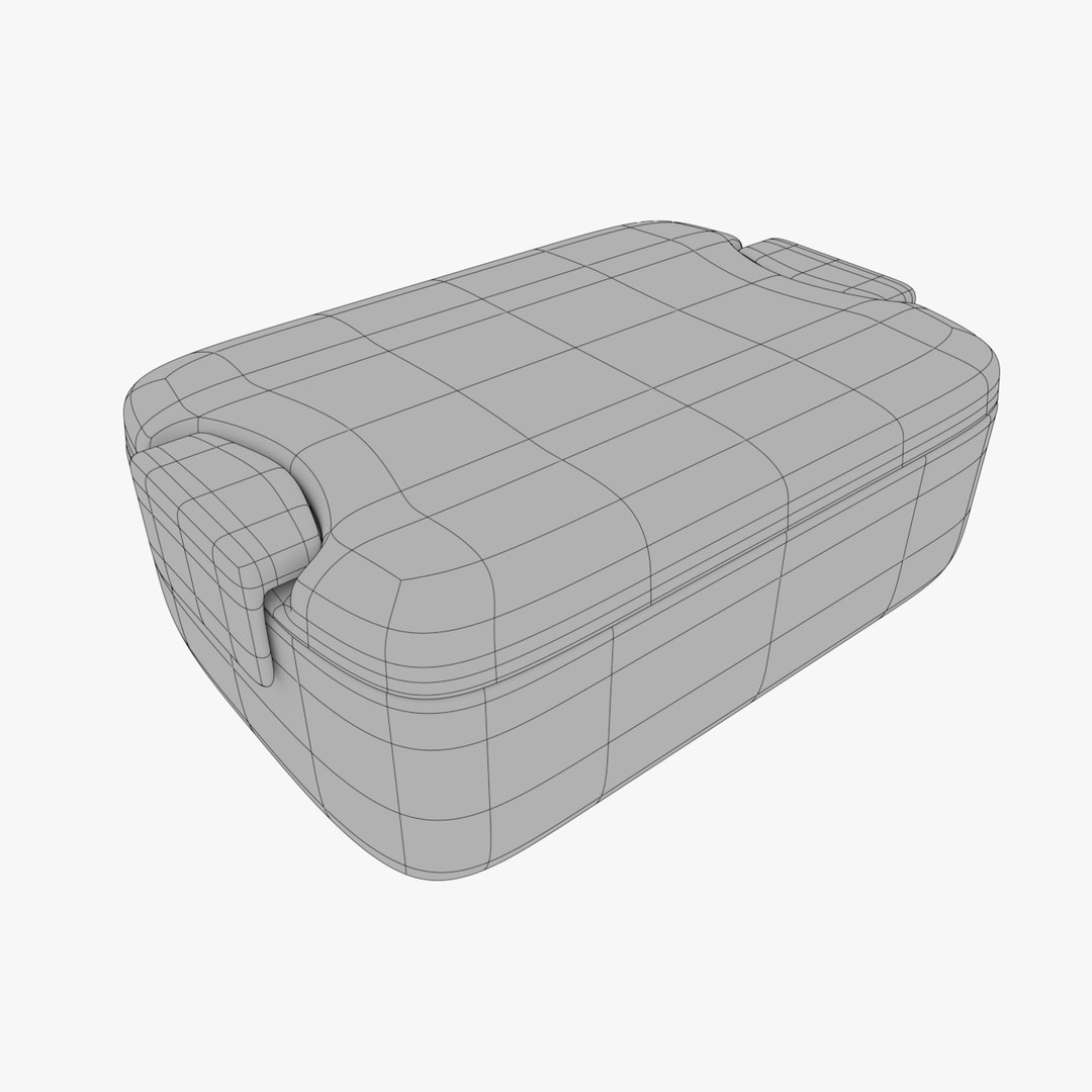 3d Model Lunch Box