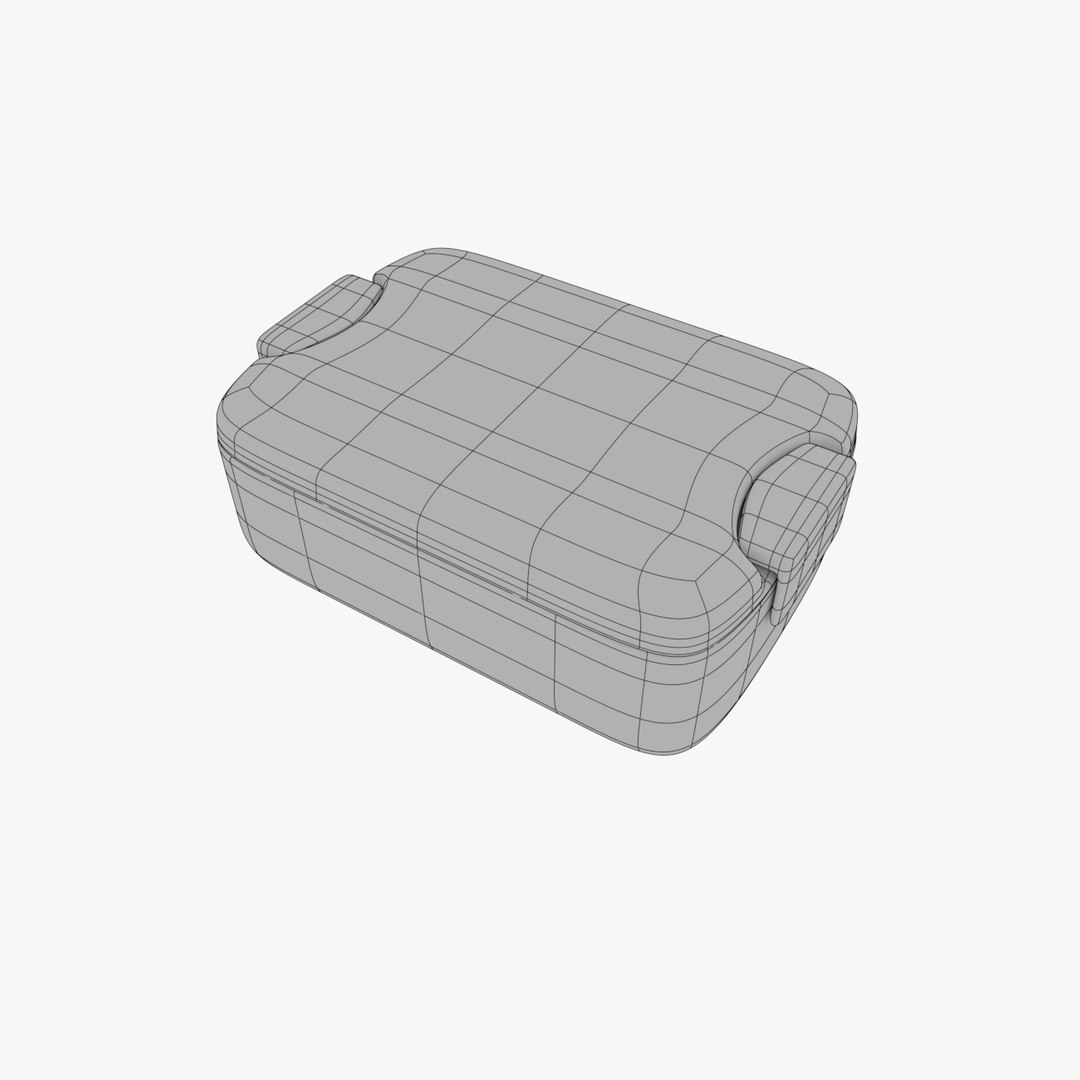 3d Model Lunch Box