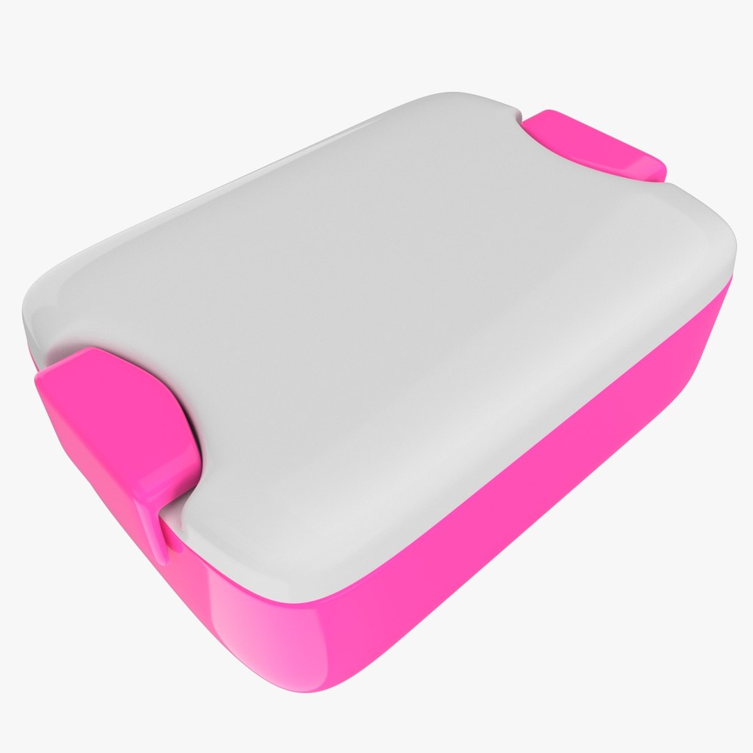 3d Model Lunch Box