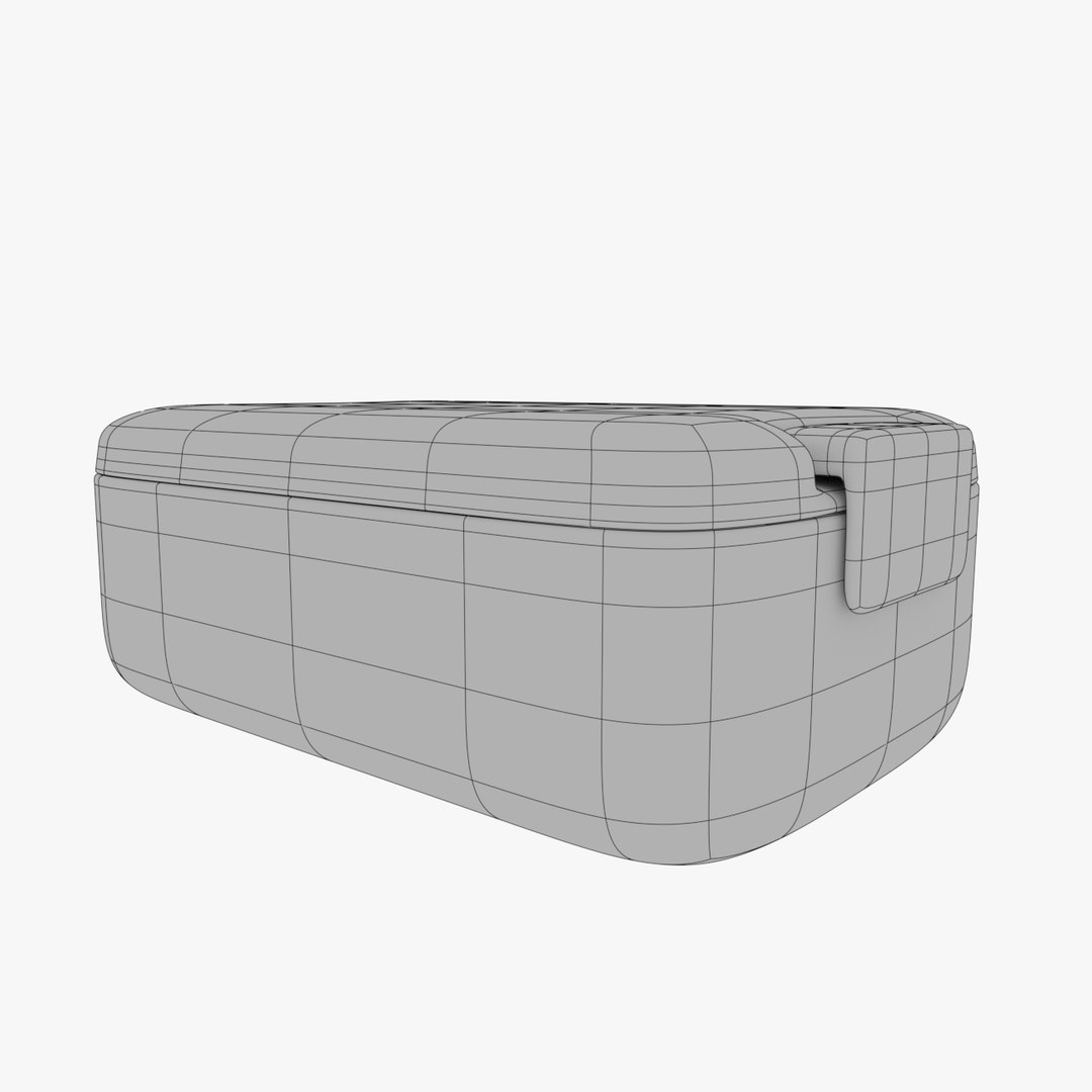 3d Model Lunch Box