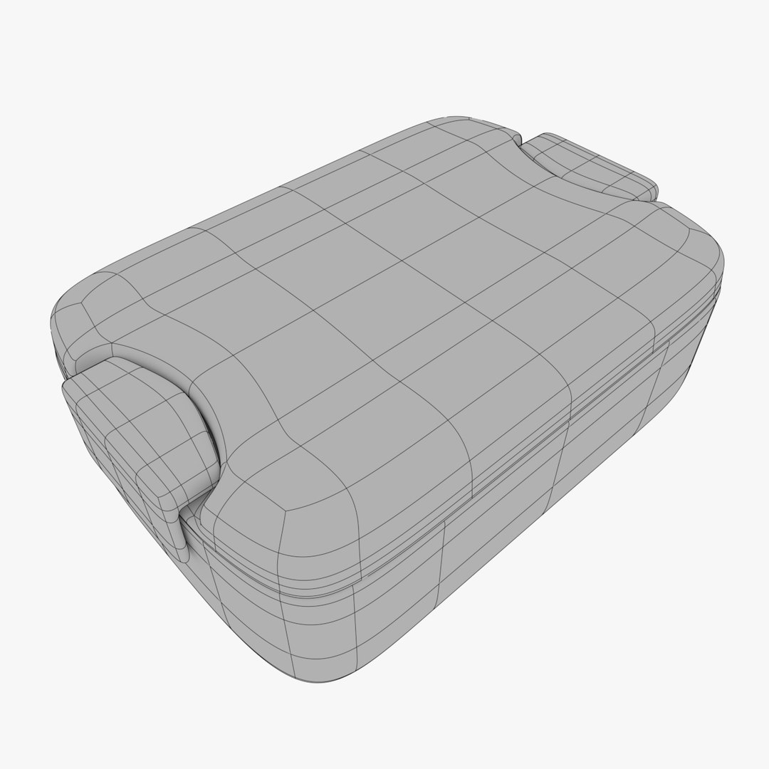 3d Model Lunch Box