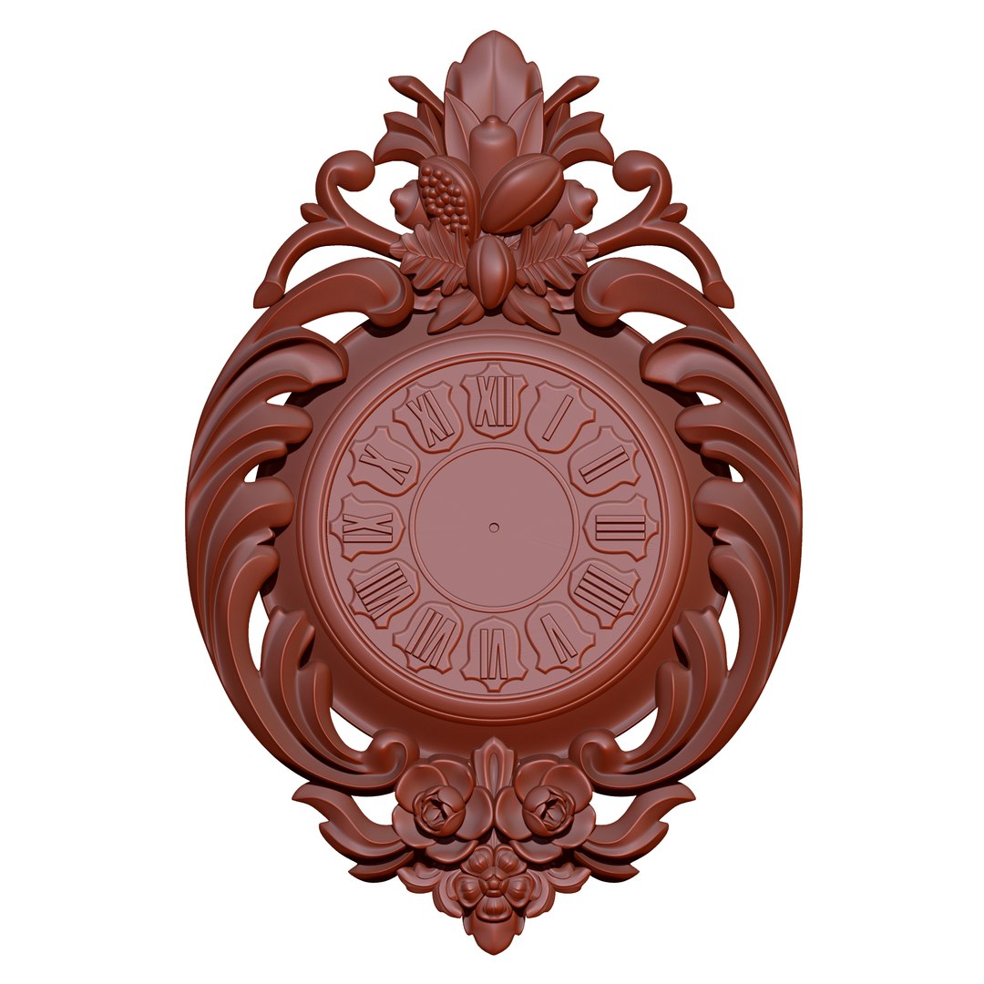 3D Model Clock Face - TurboSquid 1417682