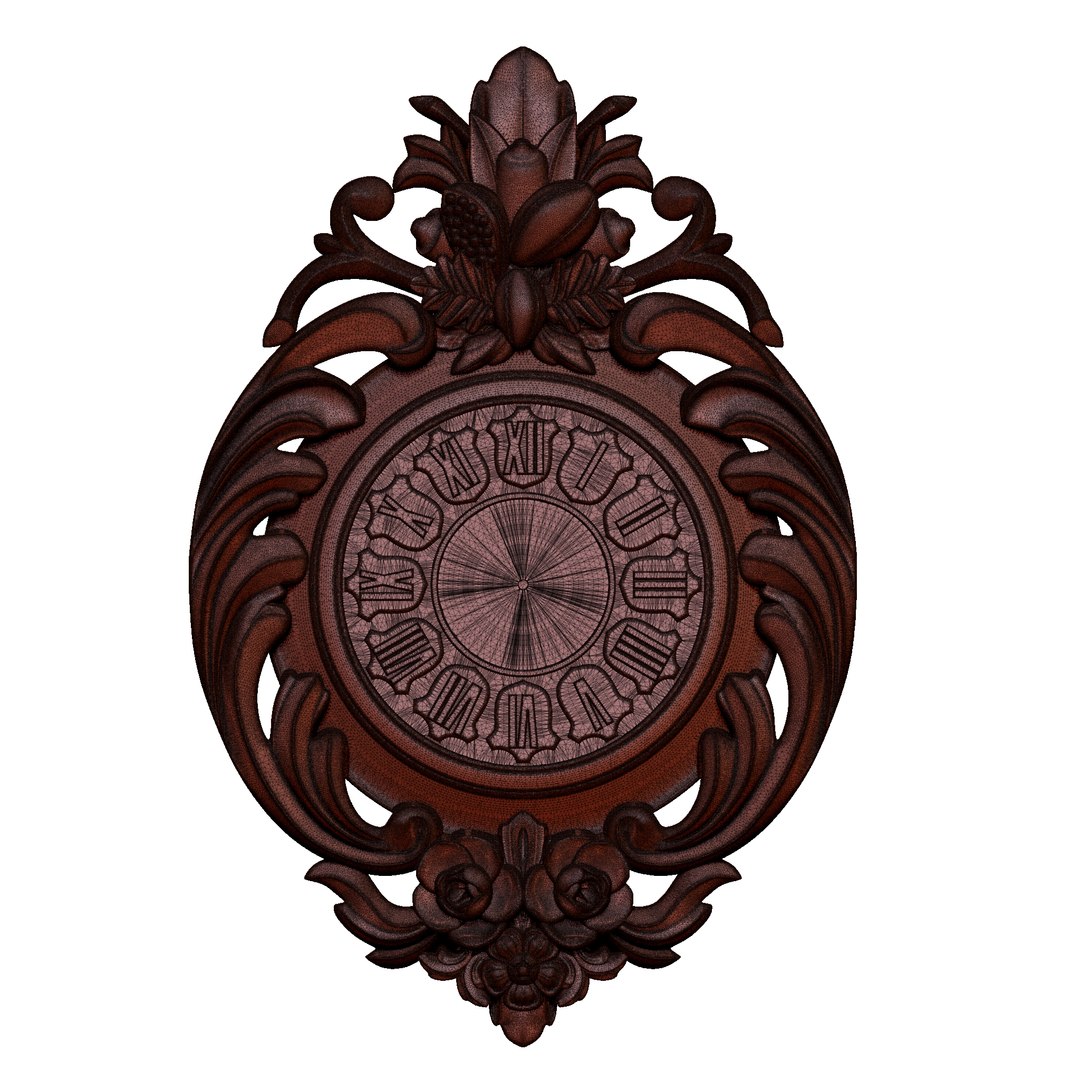 3D Model Clock Face - TurboSquid 1417682