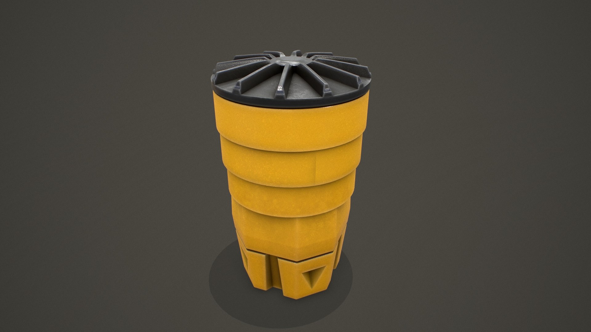 Sand Barrel 3D Model - TurboSquid 1649194