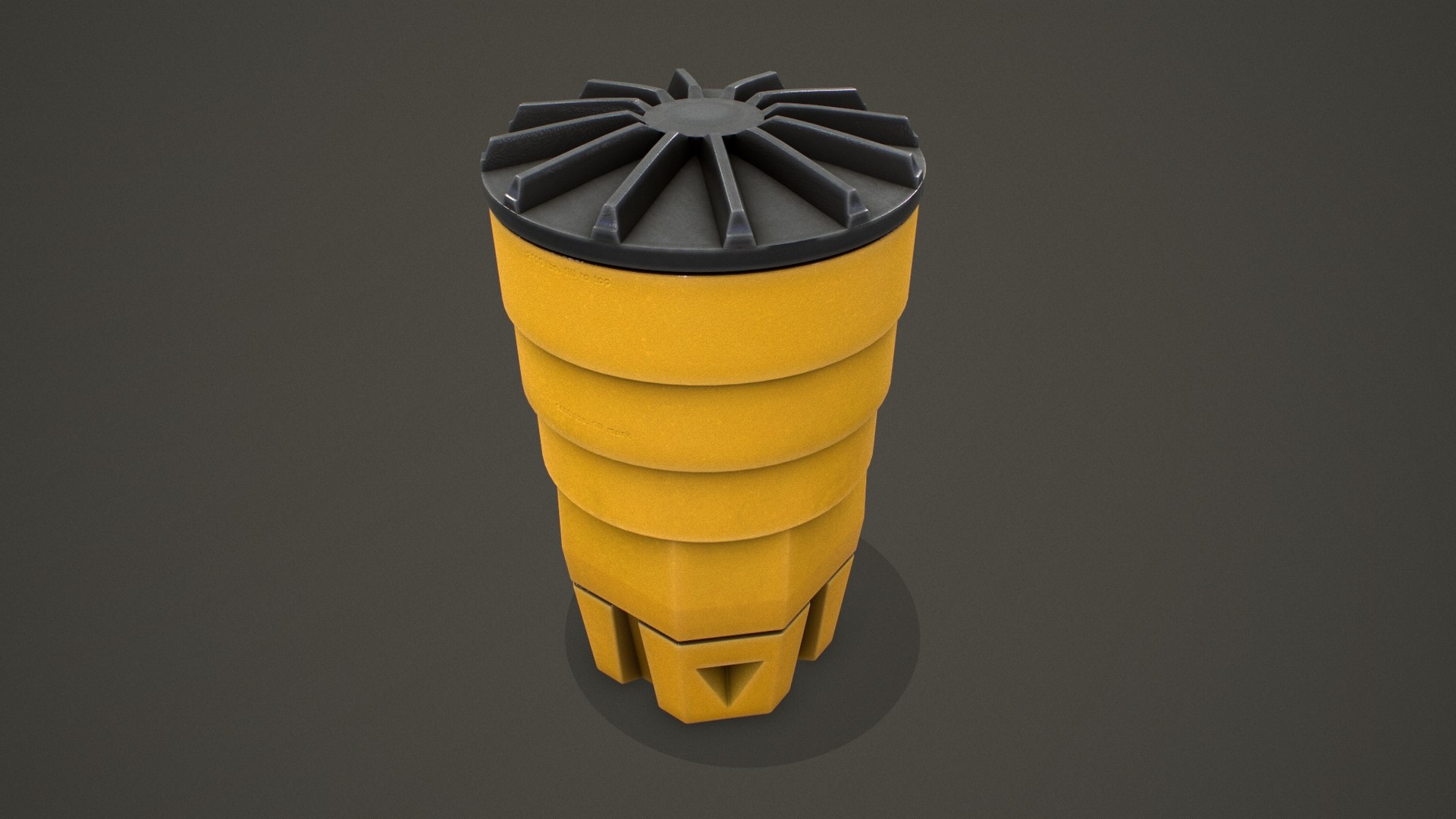 Sand Barrel 3D Model - TurboSquid 1649194