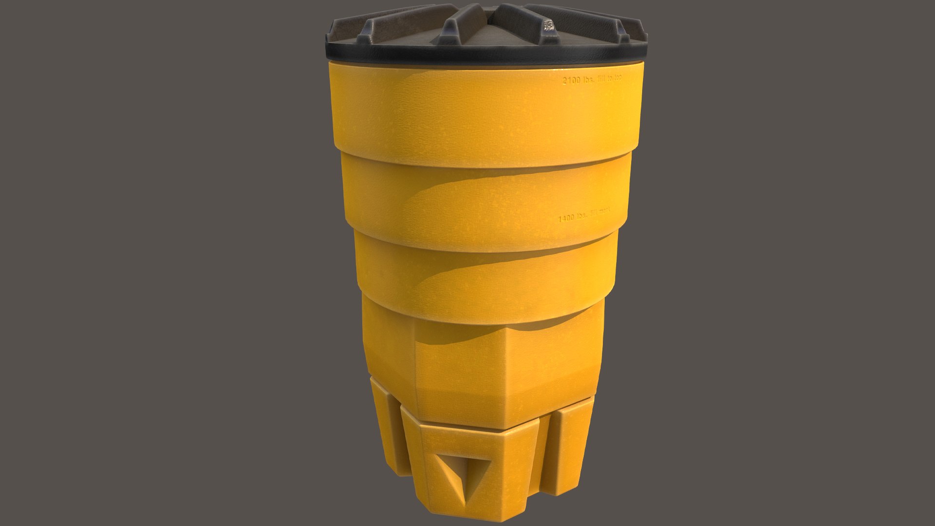 Sand Barrel 3D Model - TurboSquid 1649194