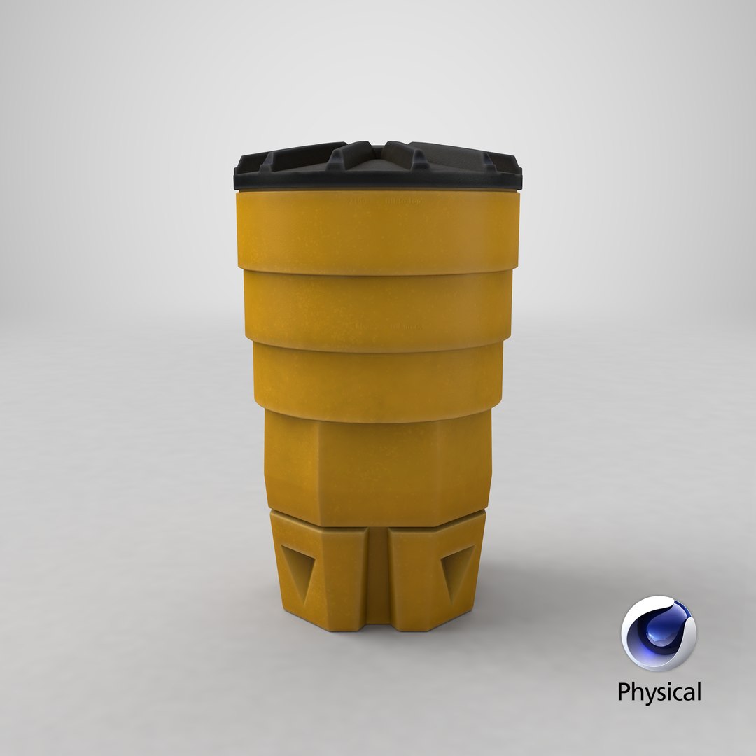 Sand Barrel 3D Model - TurboSquid 1649194