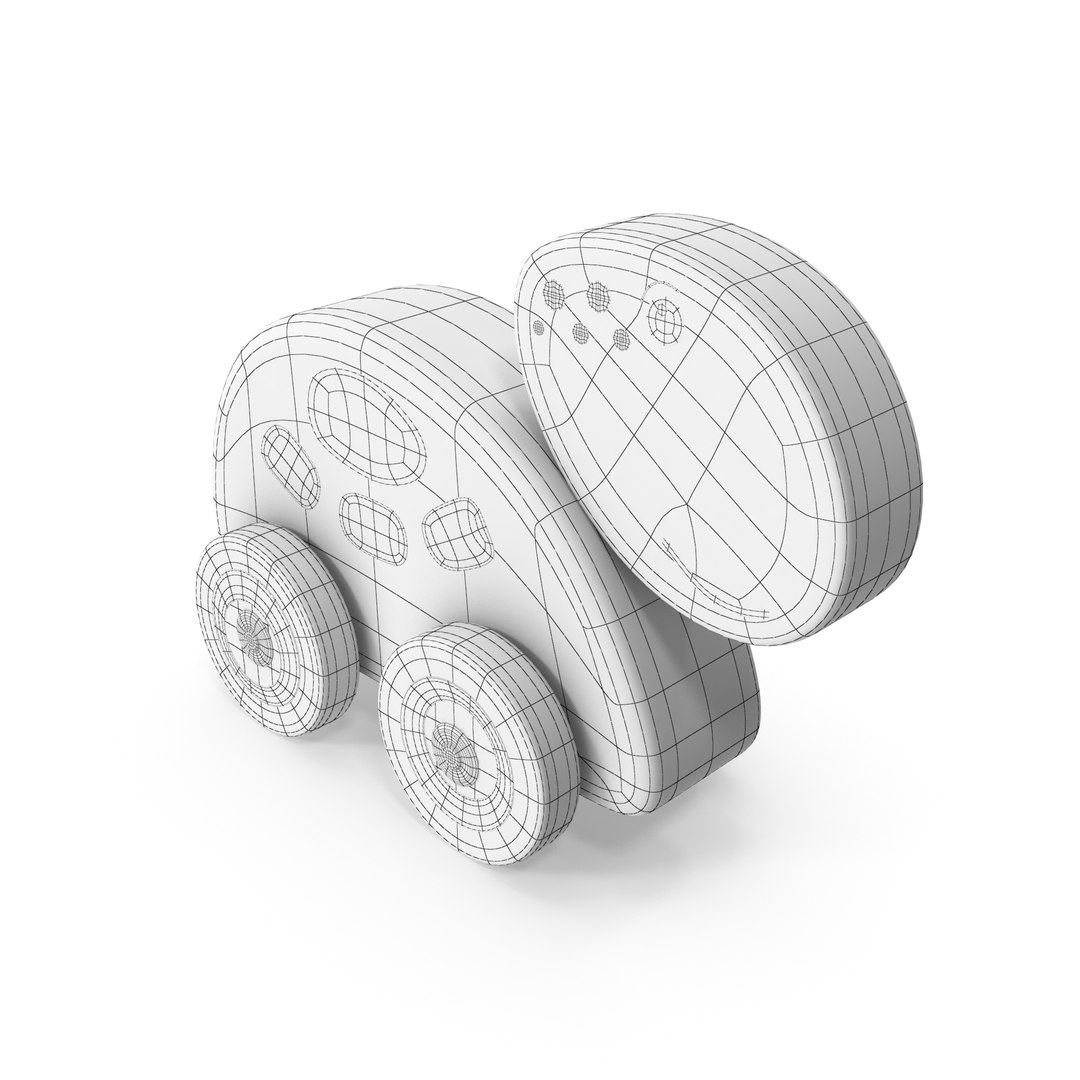 3D Model Wooden Turtle Toy - TurboSquid 2024795