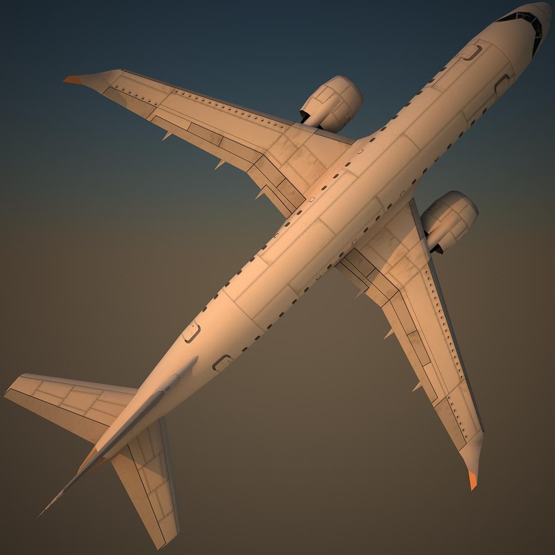 3d Model Embraer Basic