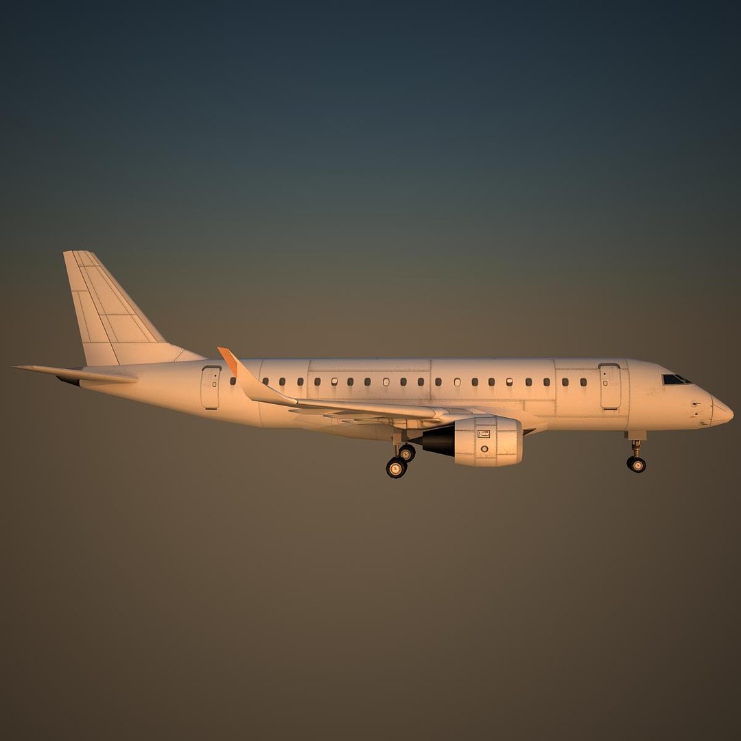 3d Model Embraer Basic
