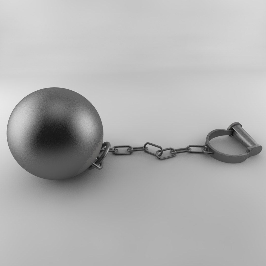 Prison ball 3D - TurboSquid 1160394