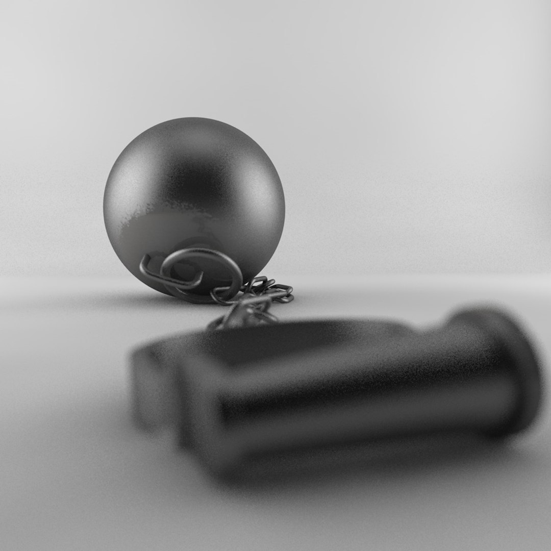 Prison ball 3D - TurboSquid 1160394