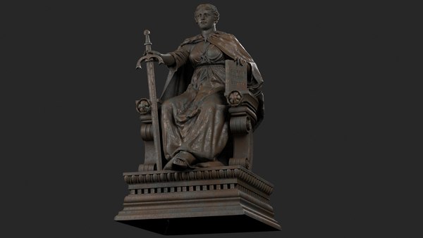 Lady Justice 3D model - TurboSquid 1779024