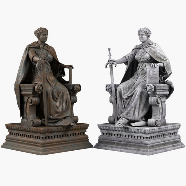 Lady Justice 3D model - TurboSquid 1779024