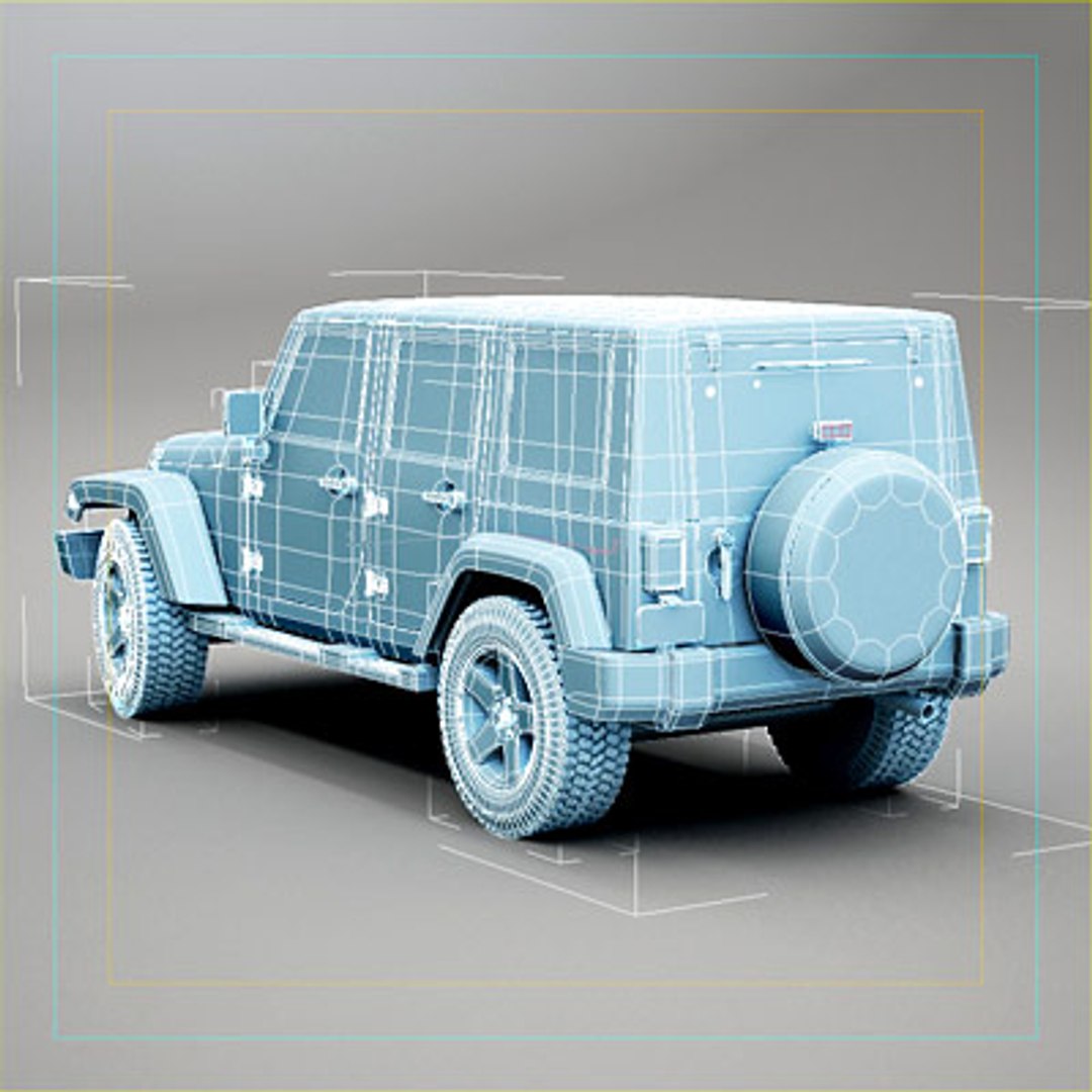 Commander Wrangler 3d Model