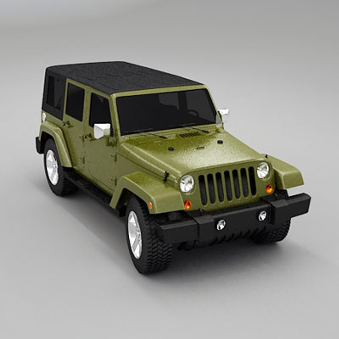 Commander Wrangler 3d Model